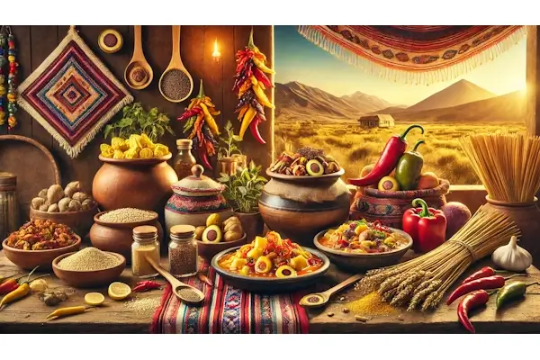 Culinária Peruana Andina com Especiarias Nativas em Pratos Tradicionais ...